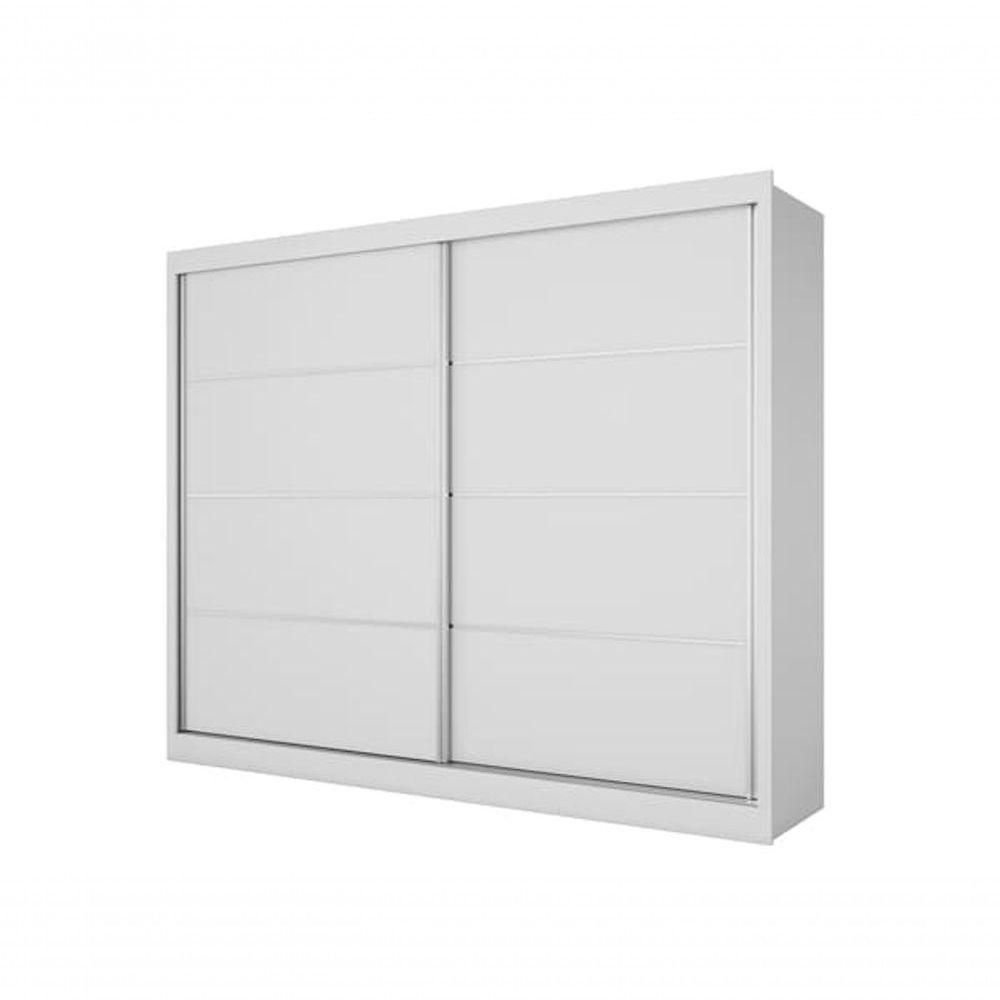 Guarda Roupa Casal 2 Portas 4 Gavetas - Verona-branco Acetinado - Made ...