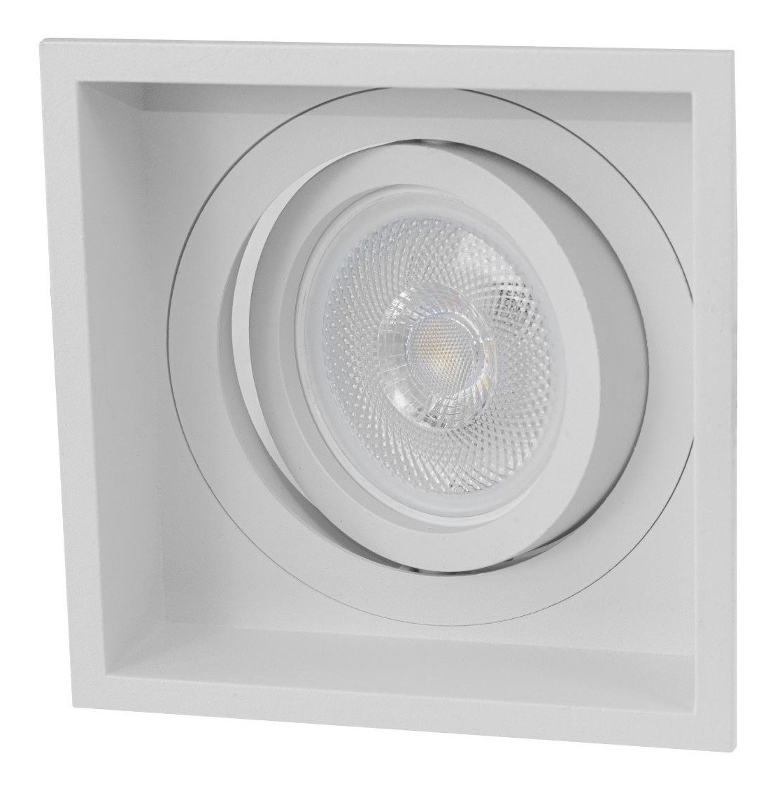 Spot Embutir Slim Frame Branco Ya002 Bella + LED AR70 ST2729 ...