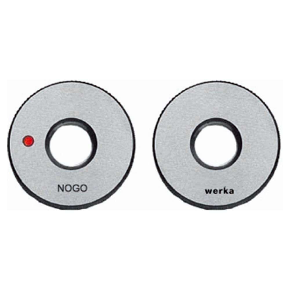 Calibrador de Rosca Anel M60x1 Não Passa Din13 6g Métrica Fina Werka ...