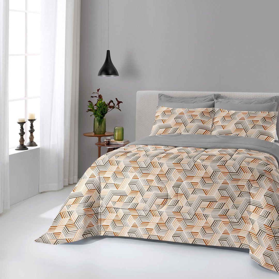 Edredom Solteiro Estampado 100% Algodão Fênix Comfort Sul Brasil ...