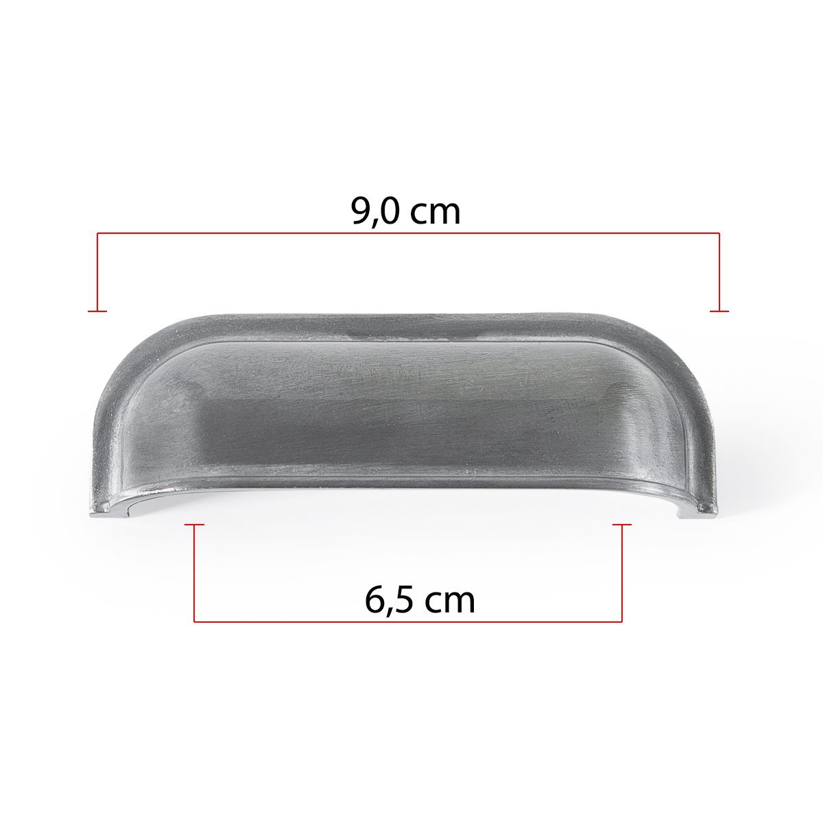 Kit 15 Puxadores Moveis Puxador Concha Puxador Armario Telis Ferragens ...