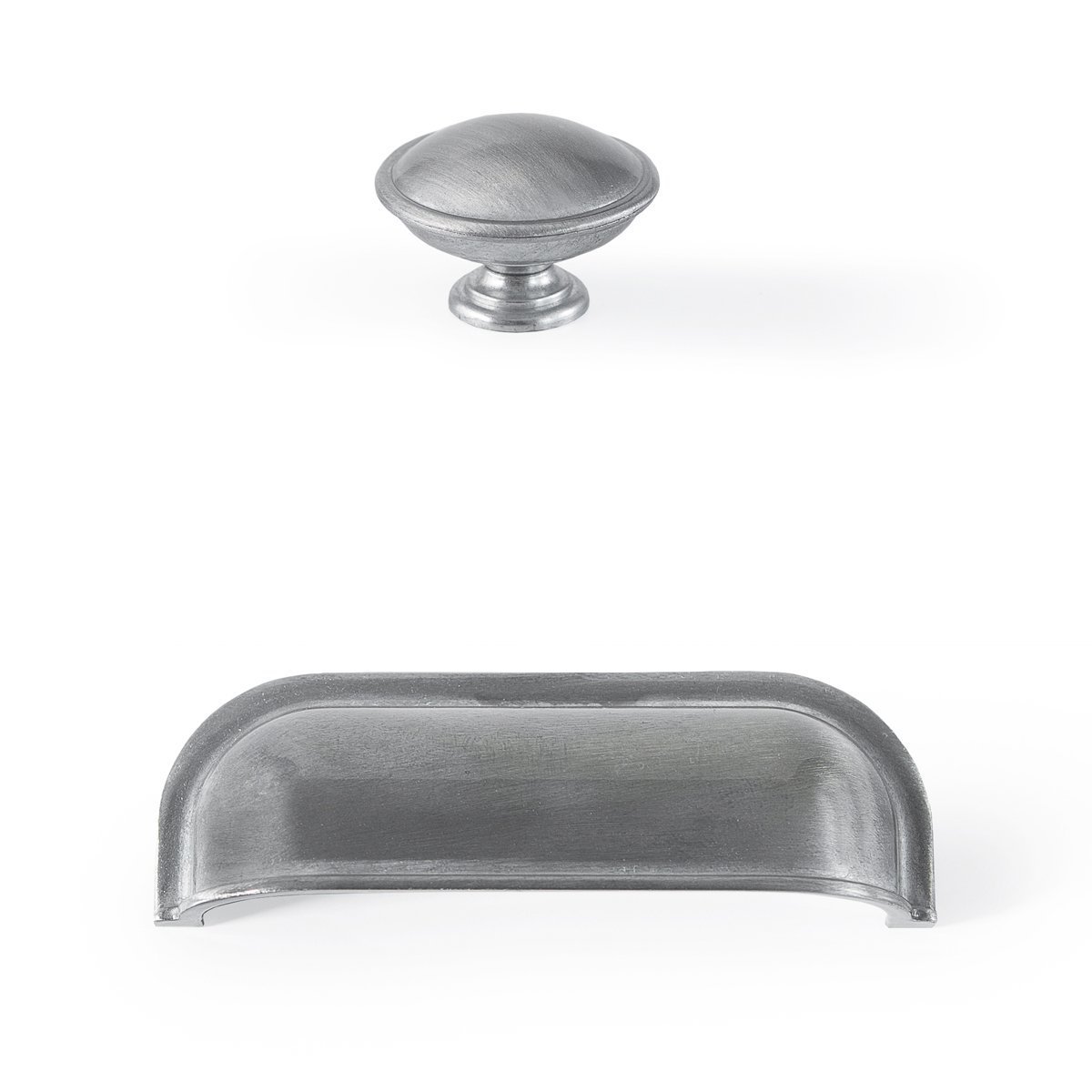 Kit 15 Puxadores Moveis Puxador Concha Puxador Armario Telis Ferragens ...