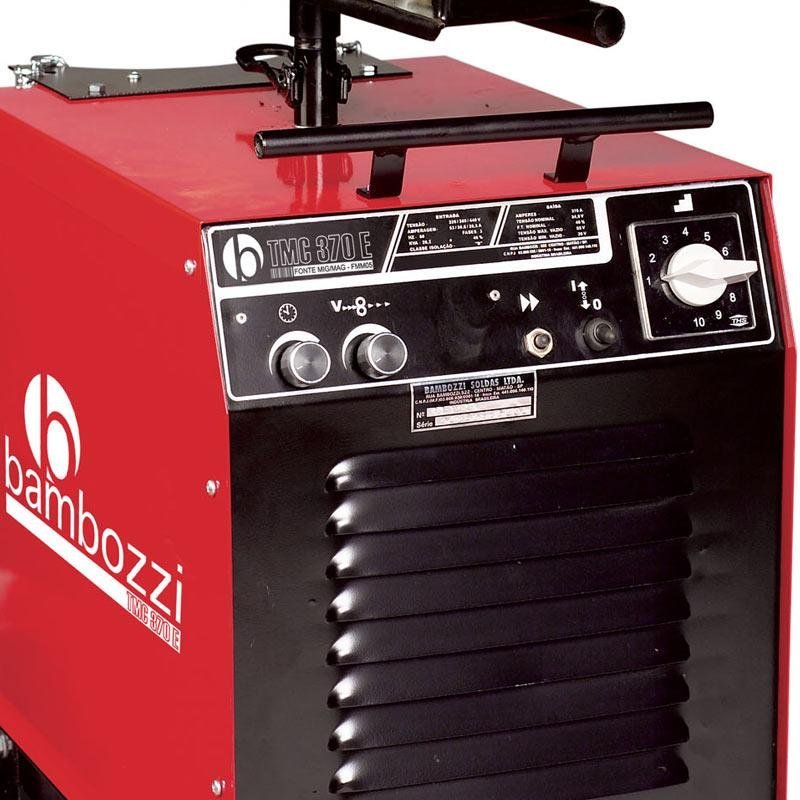 Máquina de Solda Mig 250a Tmc 370 e com Cabeçote Externo Bambozzi ...
