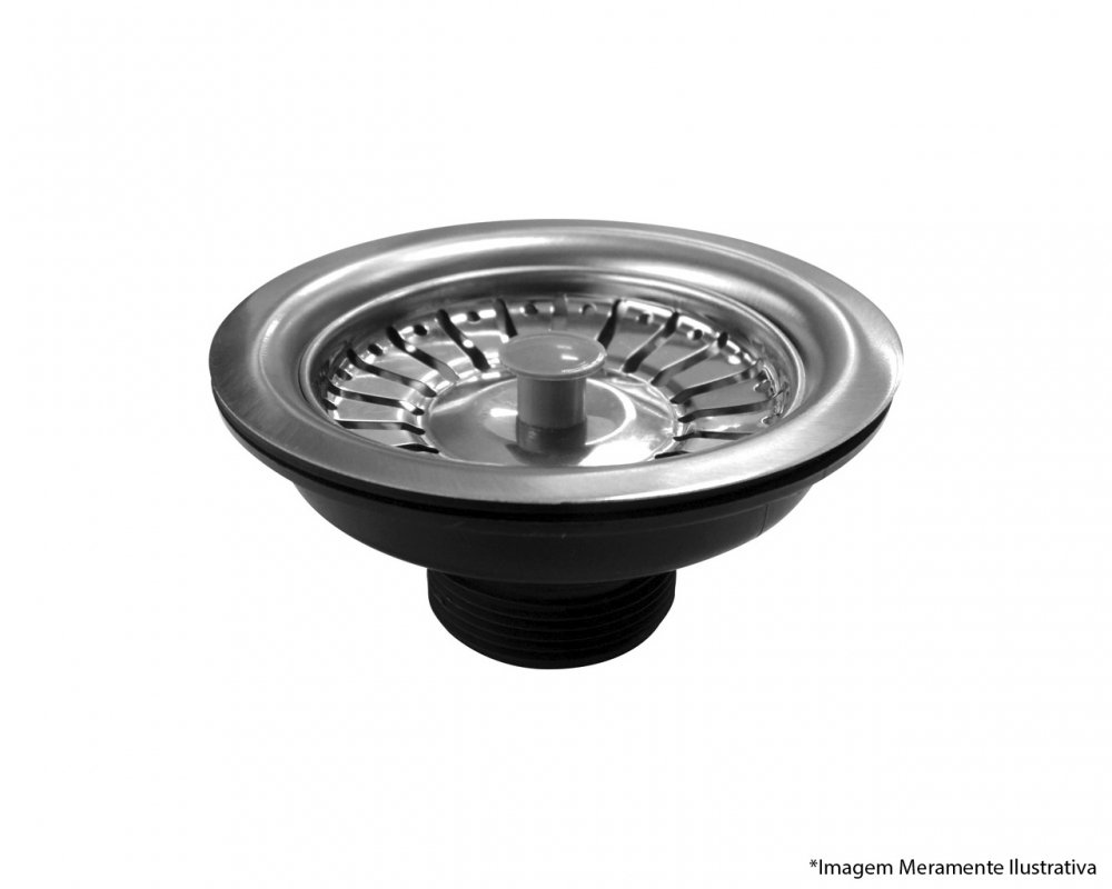 Valvula Pia Americ Higiban Aco Inox 4.1/2 303541 Blister | MadeiraMadeira