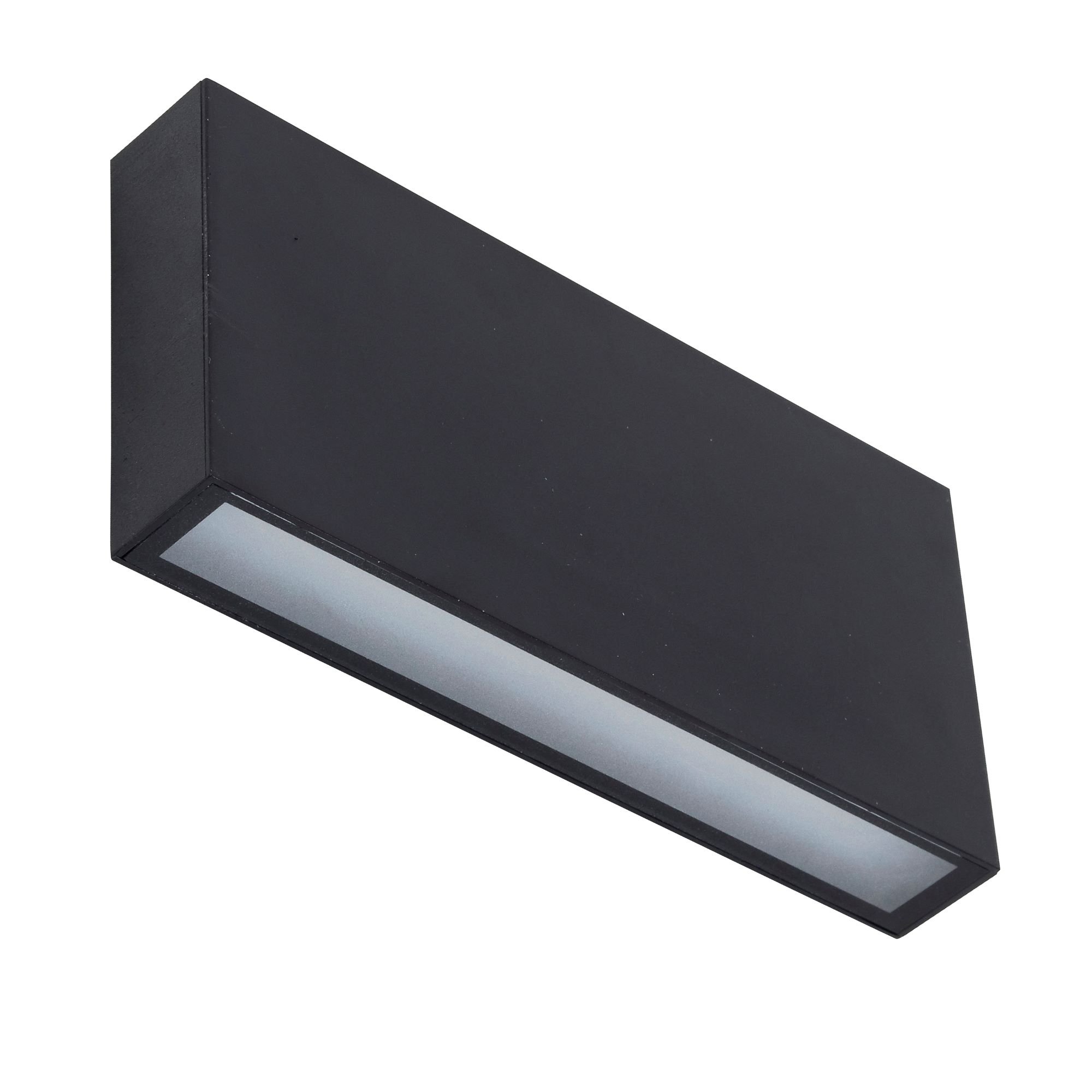 Arandela Led Cube 8w Biv 3000k Ip65 Preto 300 Lumens Gaya 9775 ...