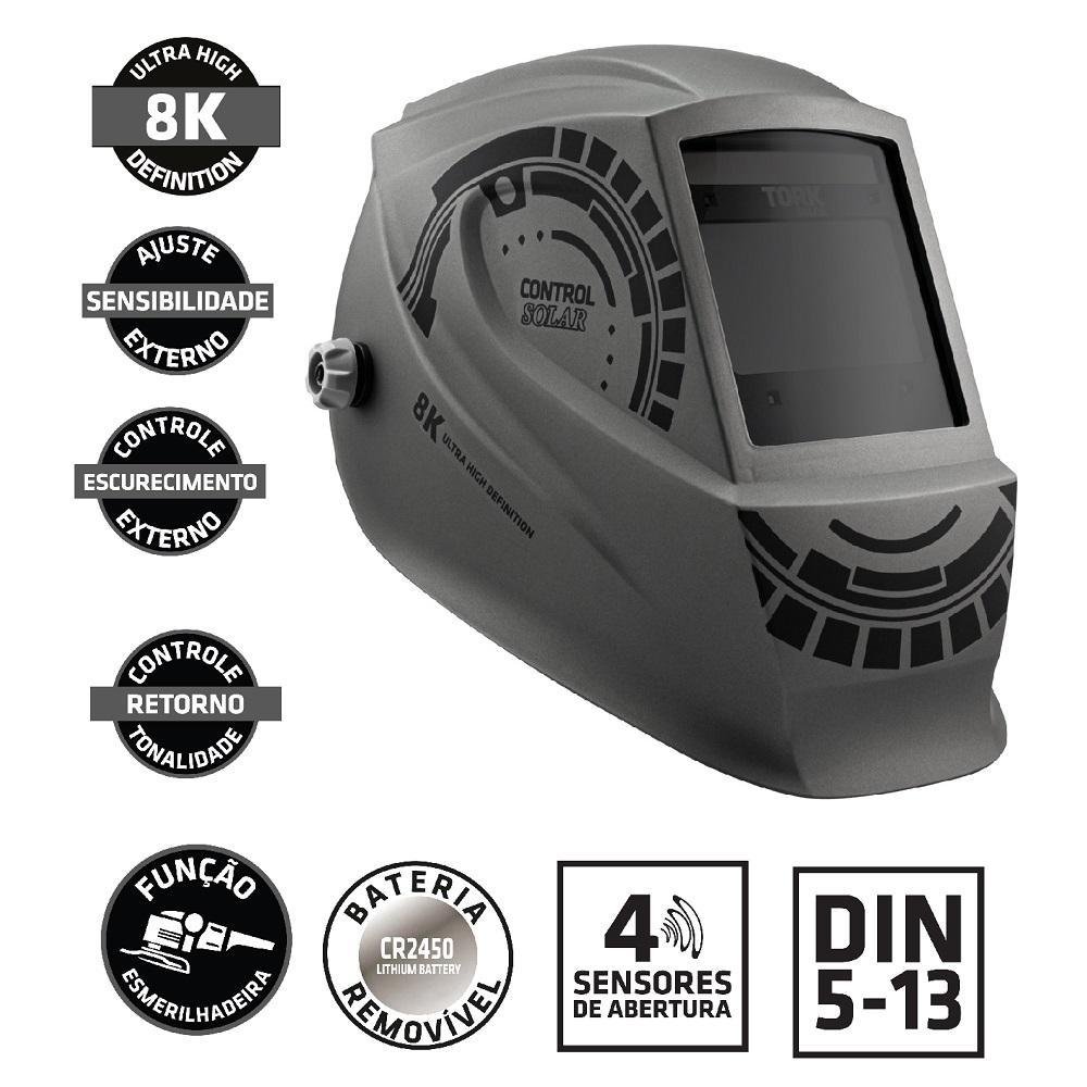Mascara de Solda Automática 8k+ 2 Esquadros 12 Kg Super Tork ...