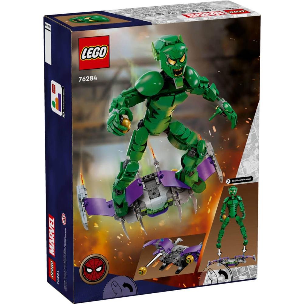 Lego Marvel - Figura do Duende Verde - 76284 | MadeiraMadeira
