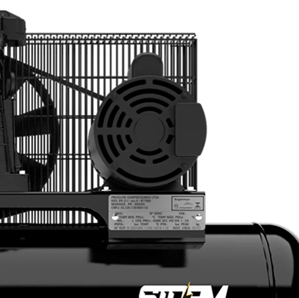 Compressor Ar Pressure STORM 300 10 PCM 140psi 100 litros 2Hp ...