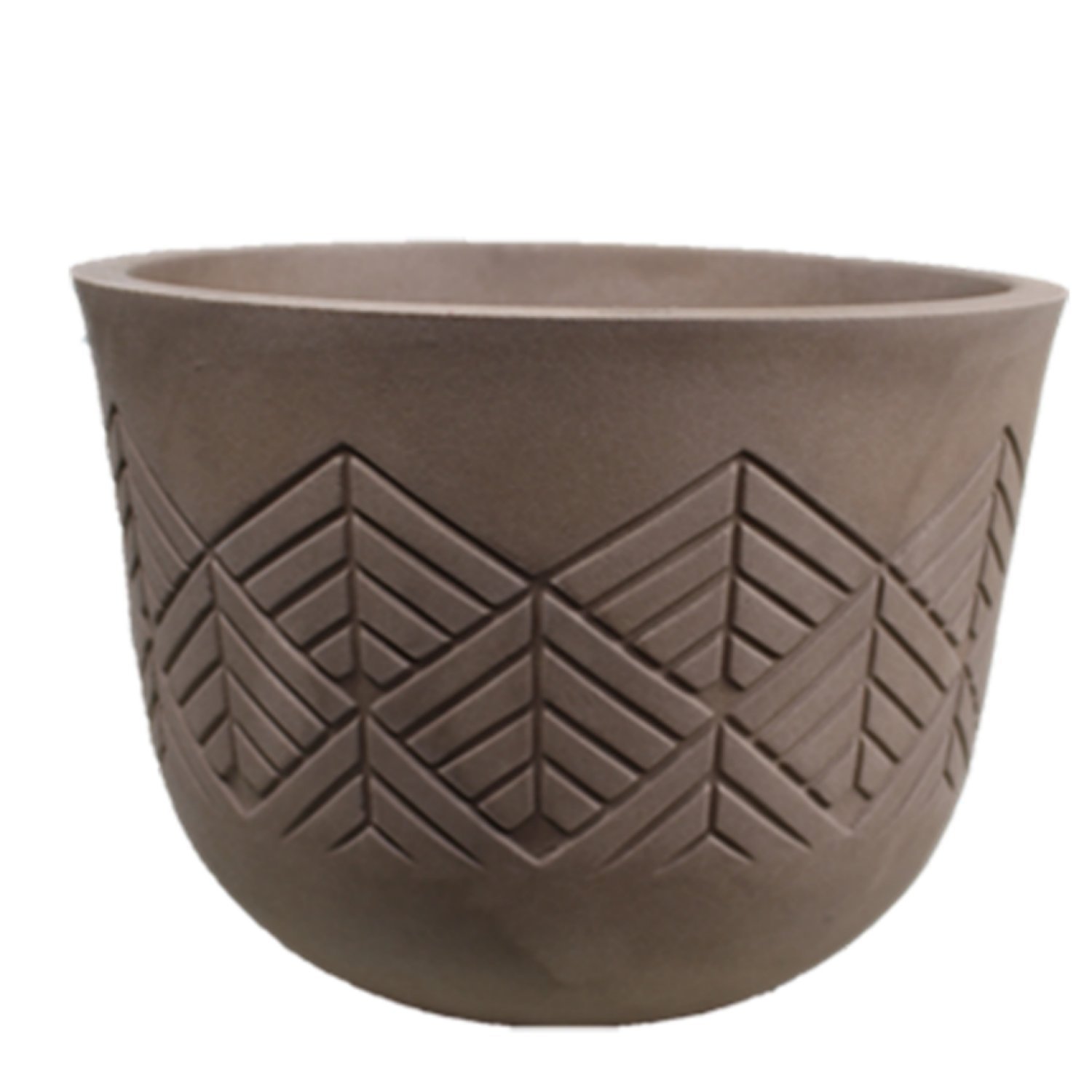 Vaso Redondo 42 Tribo Japi | MadeiraMadeira