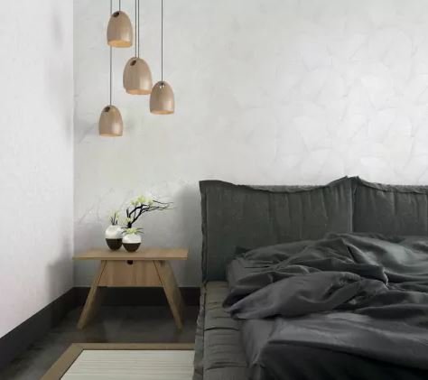 Papel de Parede Sheilas Folhagem Branco 34507 | MadeiraMadeira