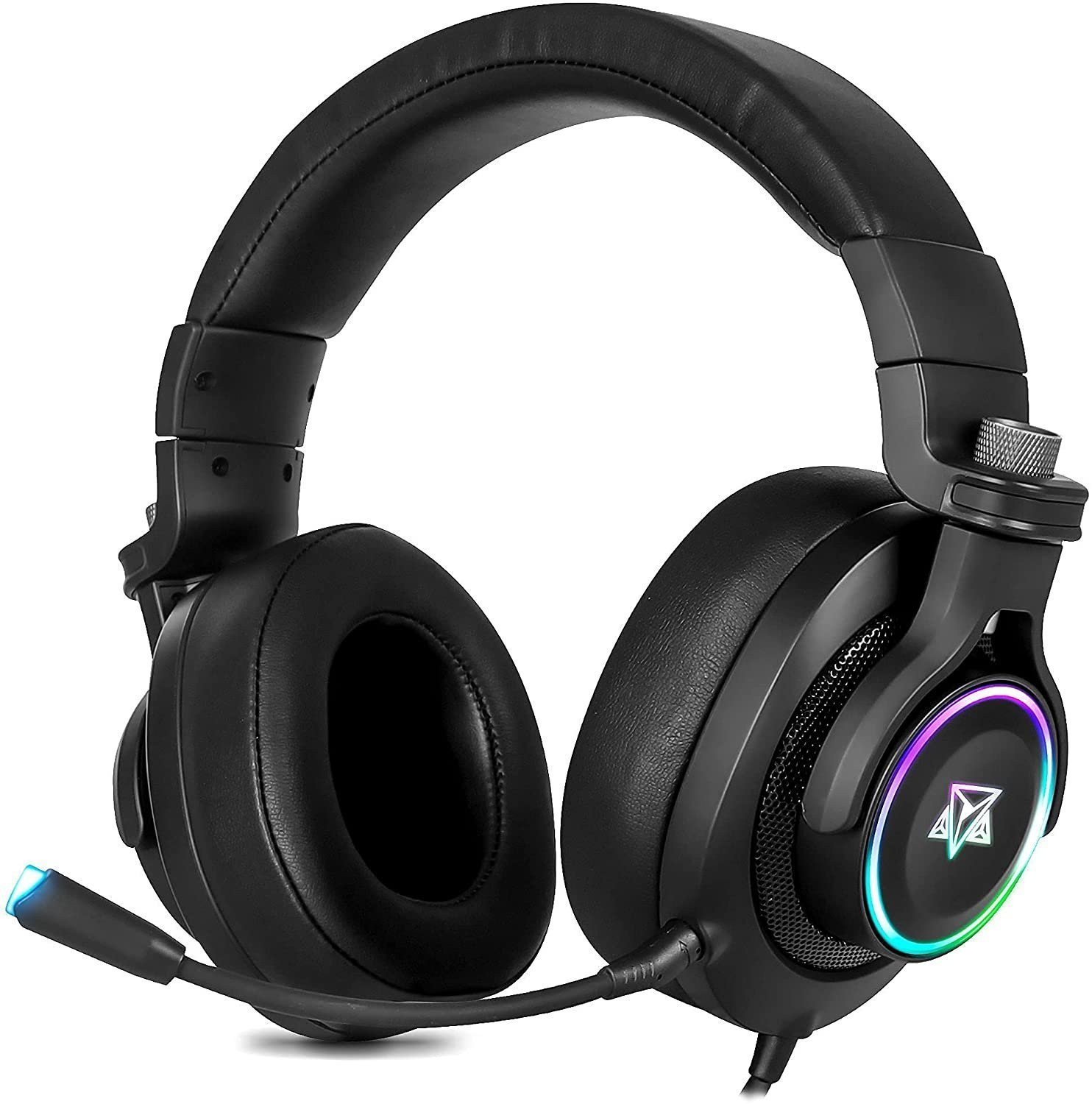 Headset Gamer Fone De Ouvido Usb Com Microfone Adamantiun Heimdall