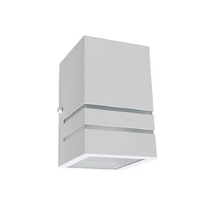 Arandela 2 Frizos 1 Facho Branca 1xE27 | MadeiraMadeira