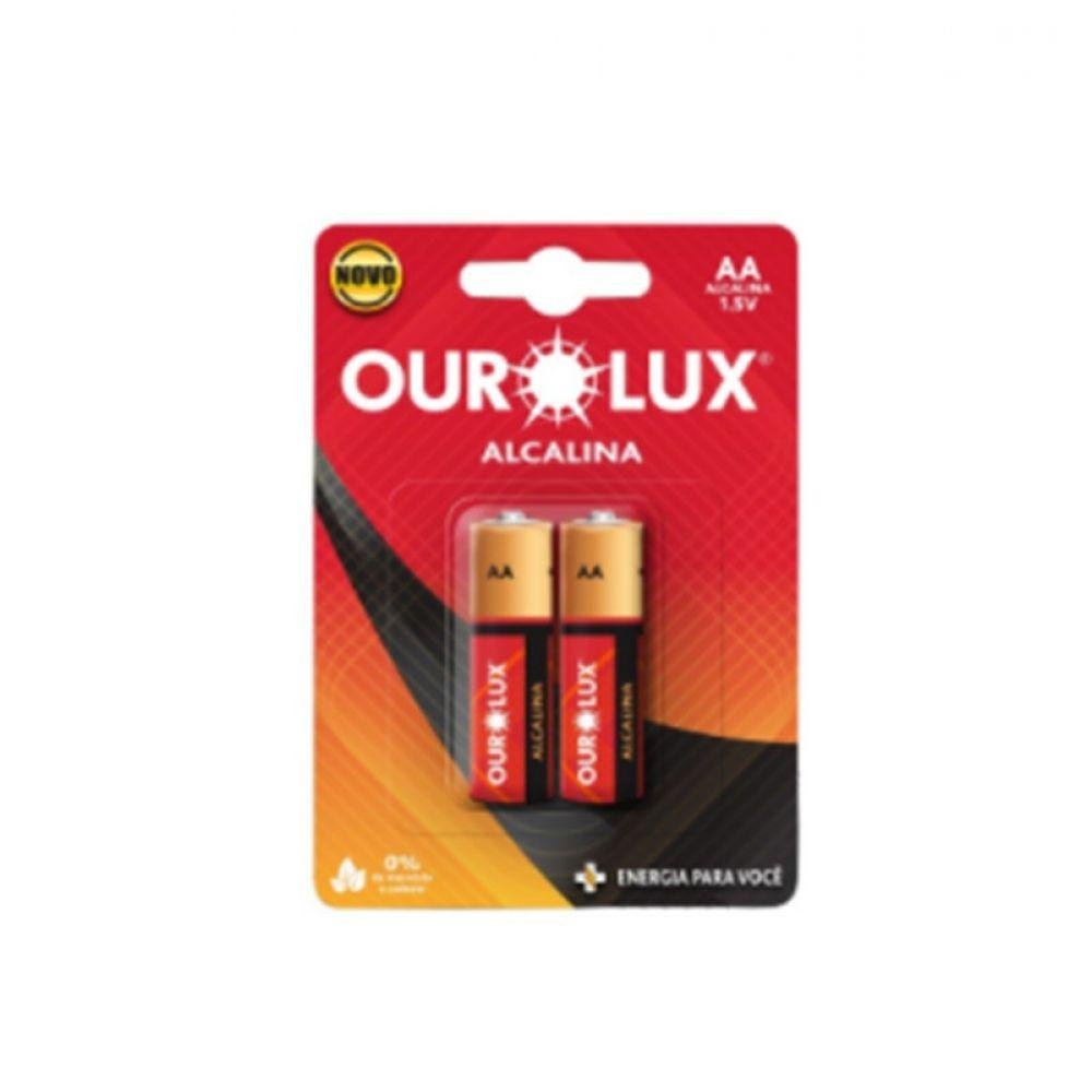 Kit Pilhas Alcalinas Aa1,5v com 02 Unidades Alcalina Boa | MadeiraMadeira