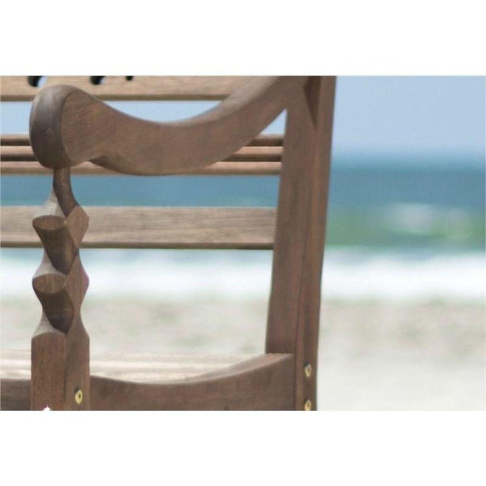 Cadeira Varanda 100% Madeira Nogueira | MadeiraMadeira