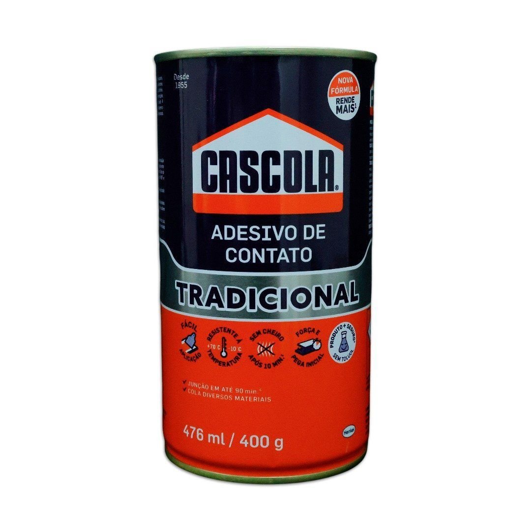 Cola de Contato Tradicional Cascola 400gr | MadeiraMadeira