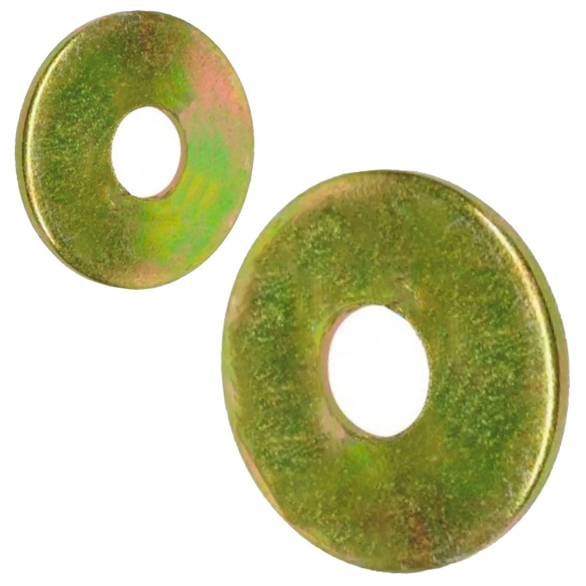 Arruela Lisa M8 Aba Larga Din 9021 Bicromatizado - 500un | MadeiraMadeira