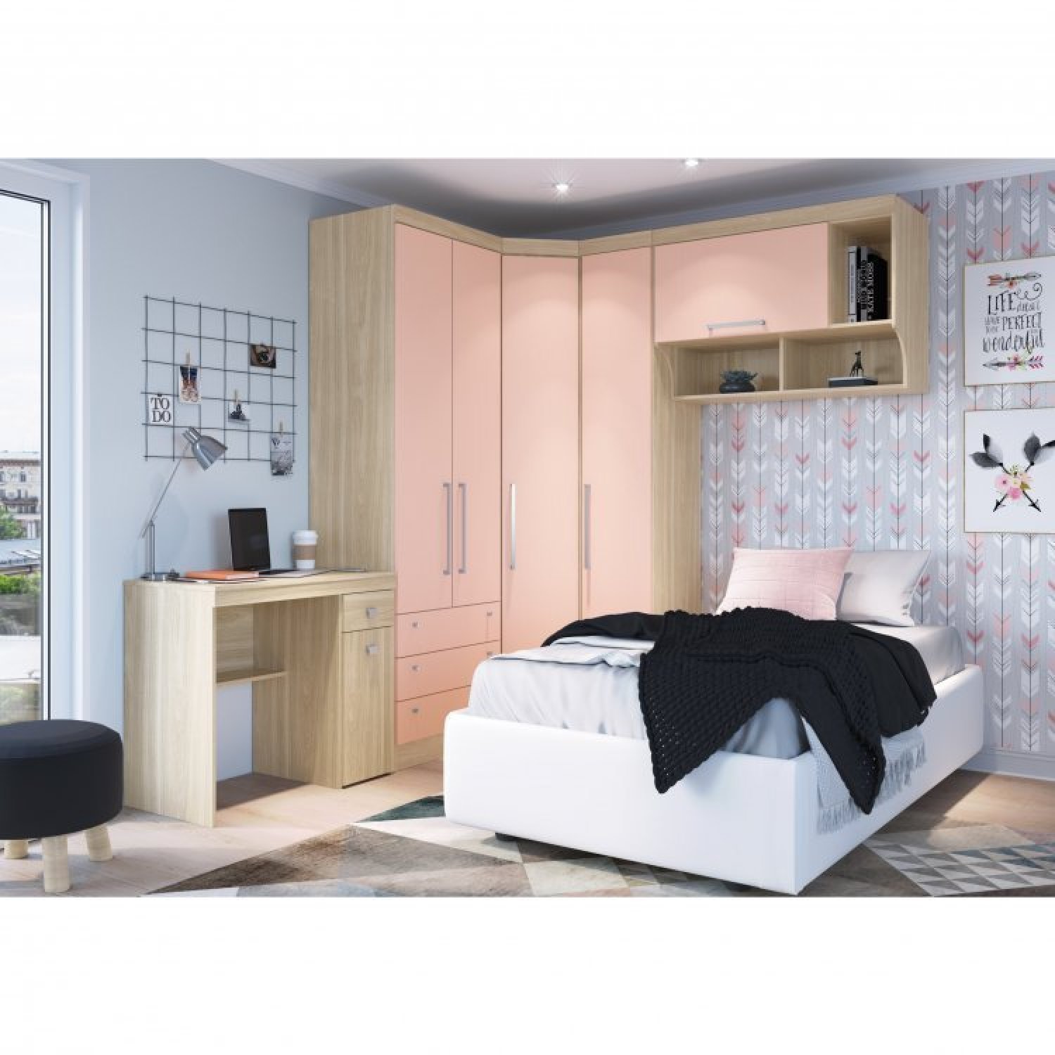 Quartos Modulados | MadeiraMadeira