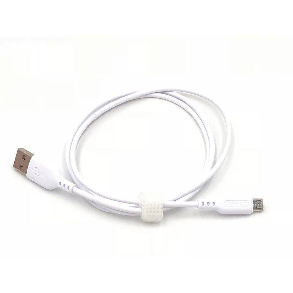 Cabo Comum Micro Usb V8 2 Metro Branco Max | MadeiraMadeira