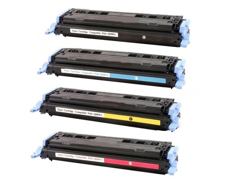 Kit Toner Compatível Q6000a Q6001a Q6002a Q6003 124a HP 2600 ...
