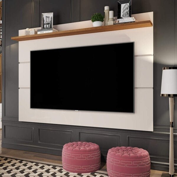 Painel para TV até 72 Polegadas Vivare Móveis Germai | MadeiraMadeira