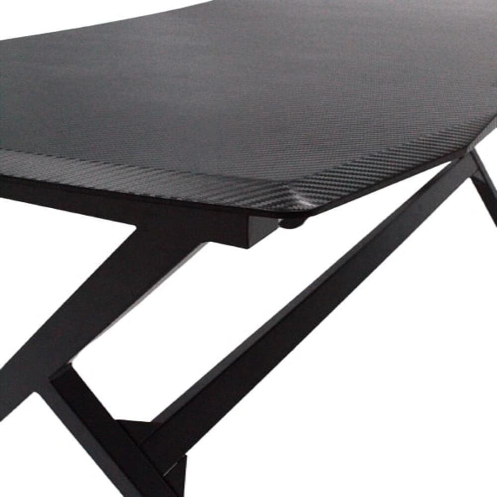 MESA ESCRITORIO GAMER FIBRA DE CARBONO YOUTUBER COMPUTADOR NOTEBOOK ...