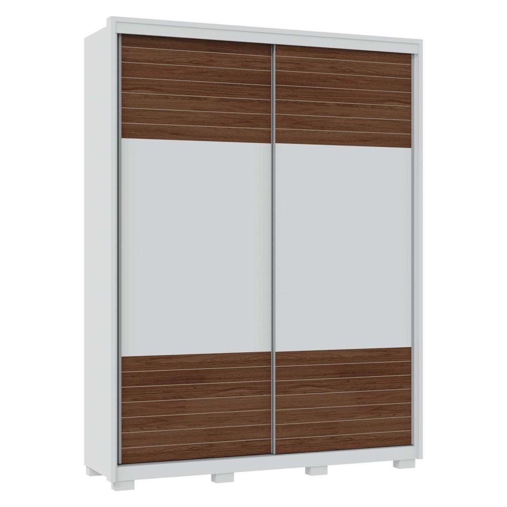 Roupeiro Quarto Solteiro 2 Portas 3 Gavetas 6 Prateleiras 3 Cabideiros ...