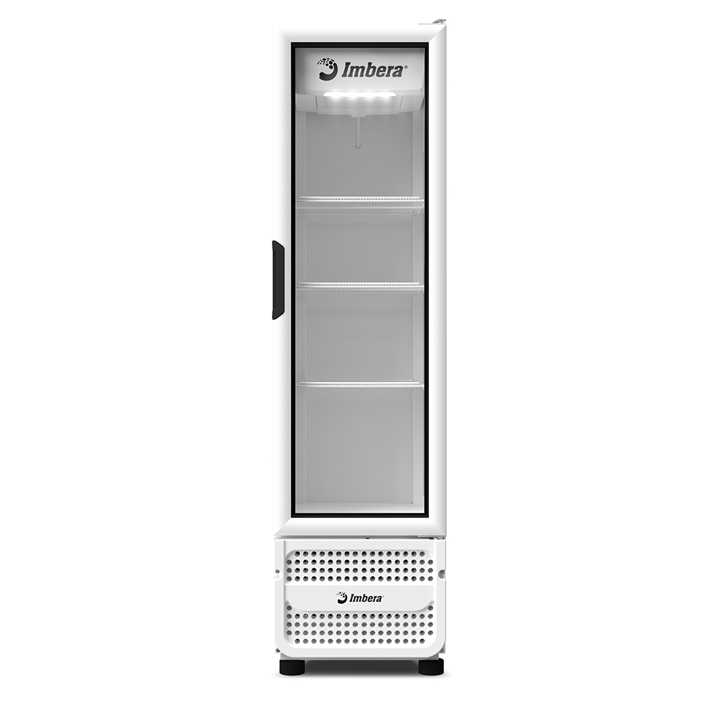 Expositor e Refrigerador Vertical Vr08 Br Imbera - Branco Inverter 244l ...