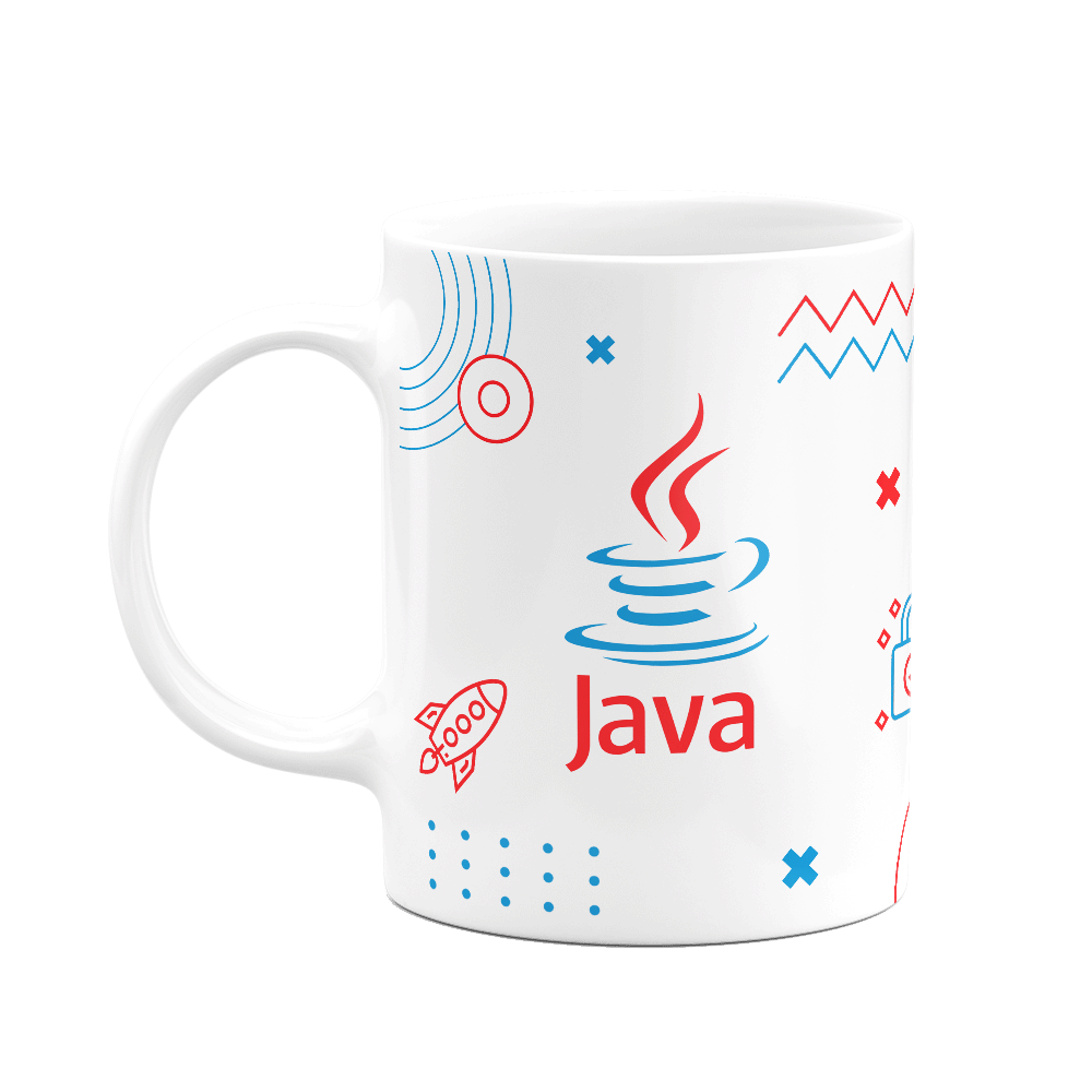 Caneca Dev - New Mug Java - Branca | MadeiraMadeira