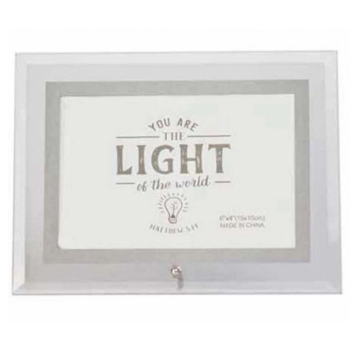 PORTA RETRATO 15X21 VIDRO HORIZONTAL PF-1098-6 Square | MadeiraMadeira