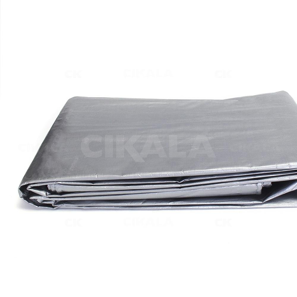 Lona Blackout 6x4 Metros Multiuso Cobertura Prata/Preta | MadeiraMadeira