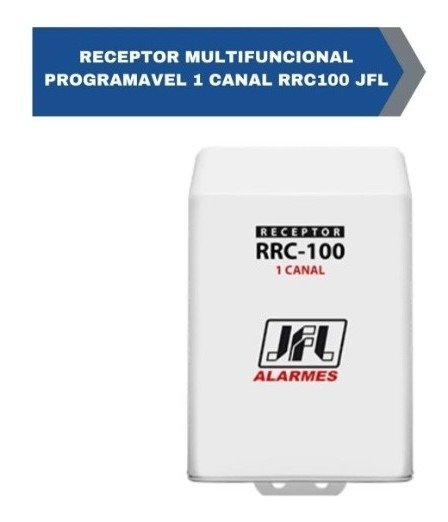 Receptor Programável Jfl Rrc-100 01 Canal 100mt | MadeiraMadeira