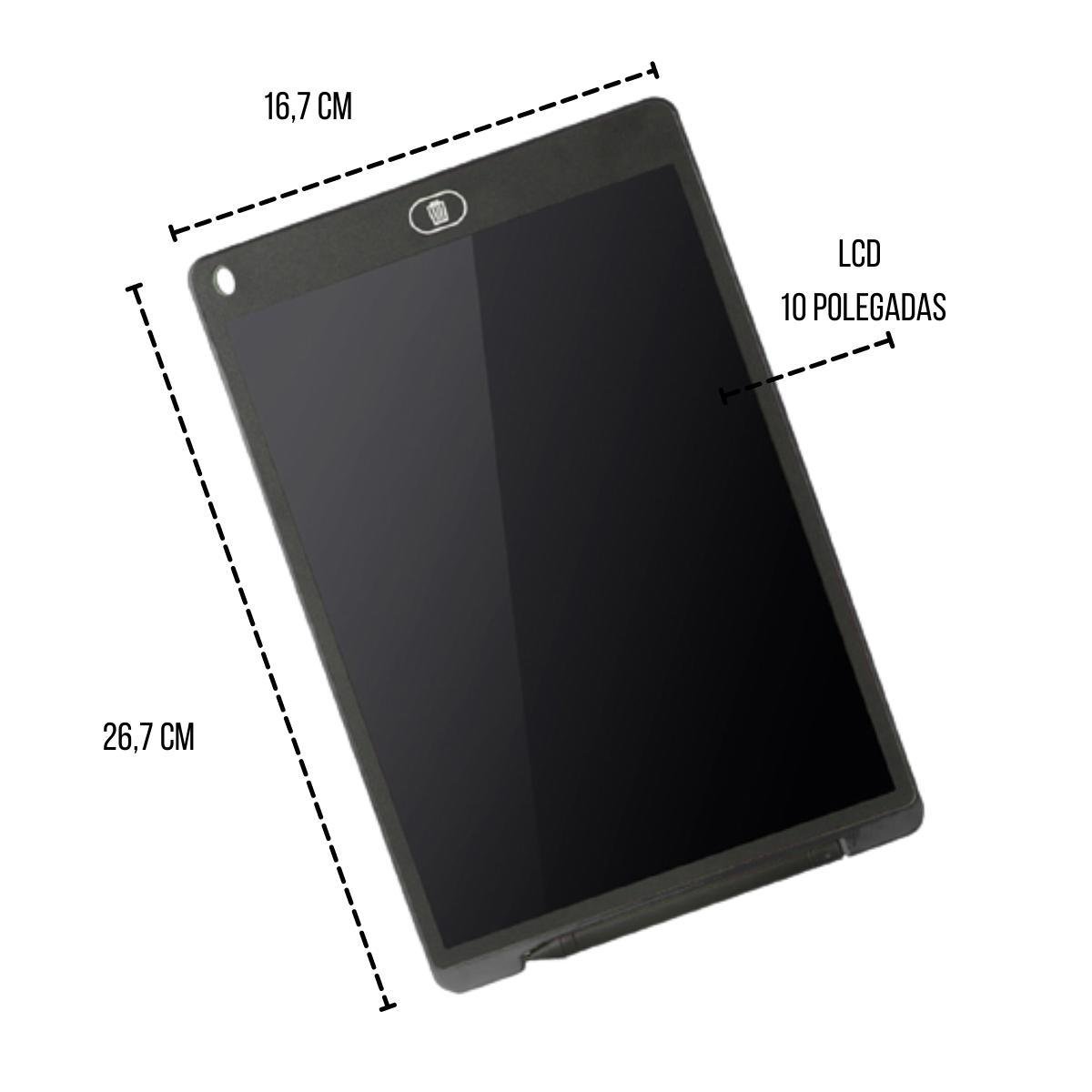 Lousa Mágica Quadro Prancheta Eletrônica Tela 10 Polegadas | MadeiraMadeira