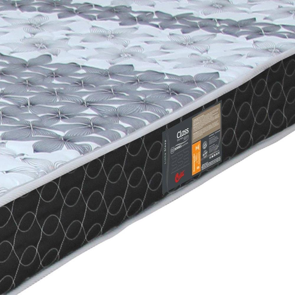 Colchão Casal Colchões Castor Box Molas Bonnel Class Slim Double Face ...