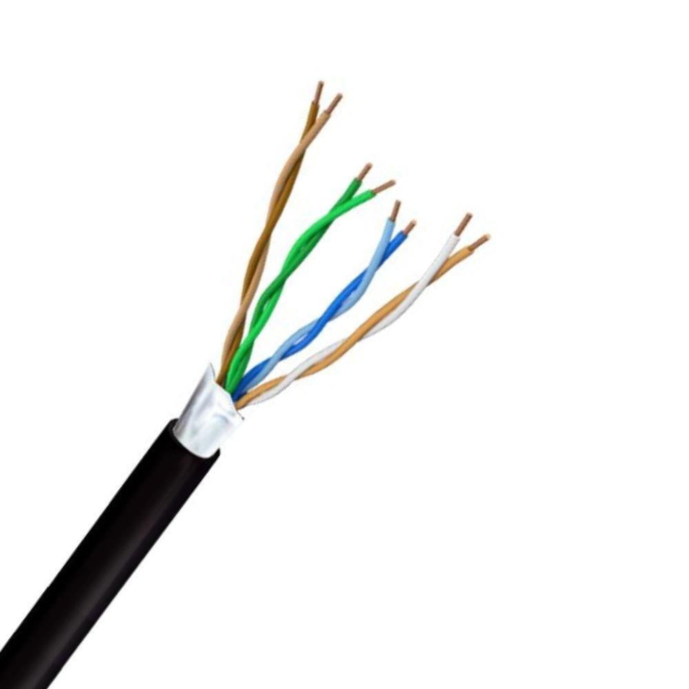 Cabo Ftp Cat5e Megatron Interno/externo 1000mts | MadeiraMadeira
