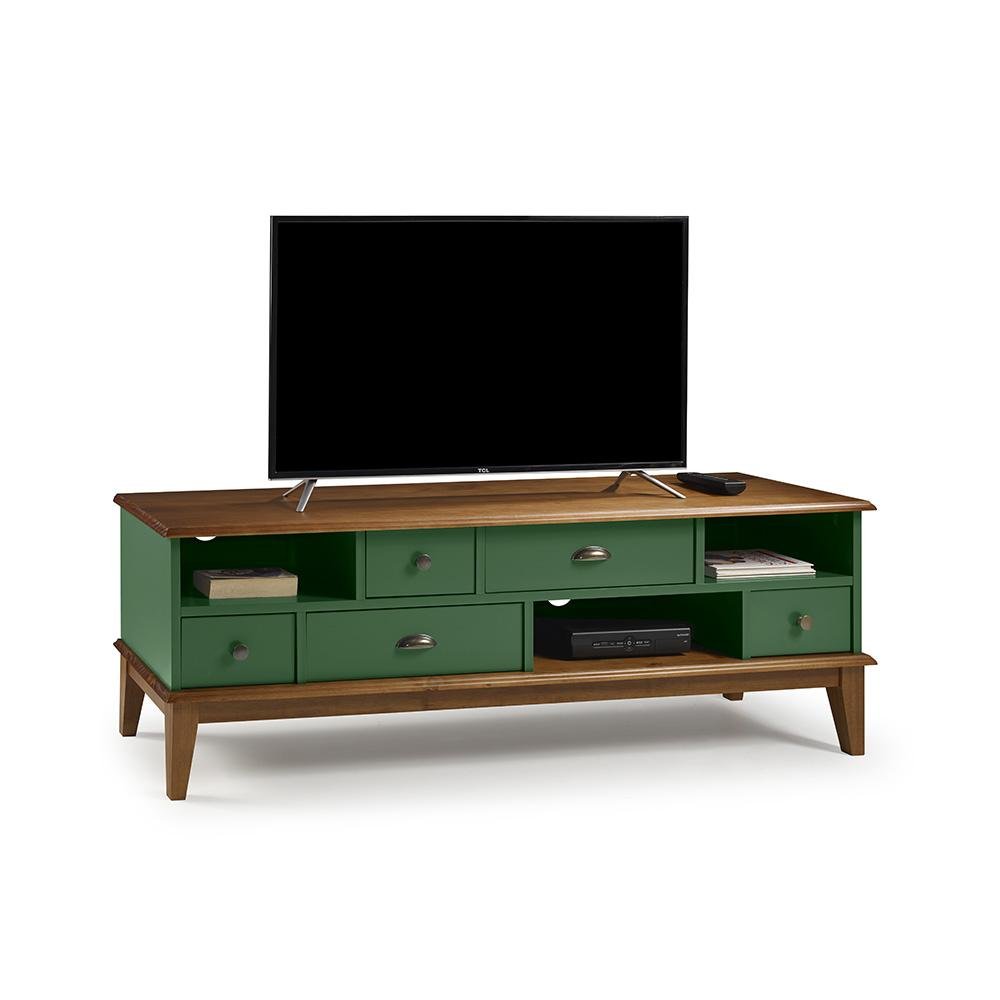 Rack 5 Gavetas - Verde | MadeiraMadeira