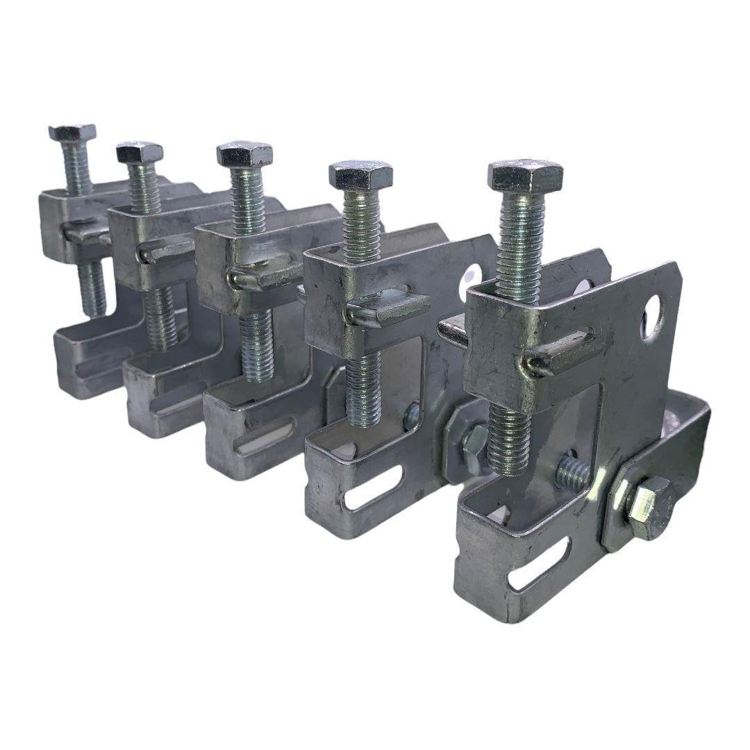 Kit Grampo Tipo C 3/8 Para Eletrocalhas E Perfilado 5 Un | MadeiraMadeira