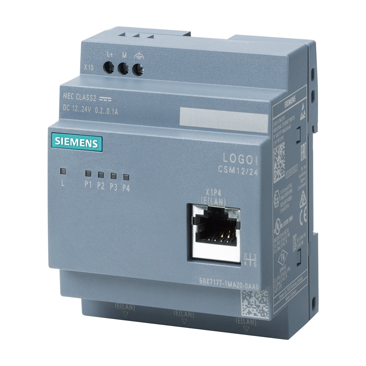 Switch Compacto Logo Csm 12/24 3 ADD Siemens | MadeiraMadeira