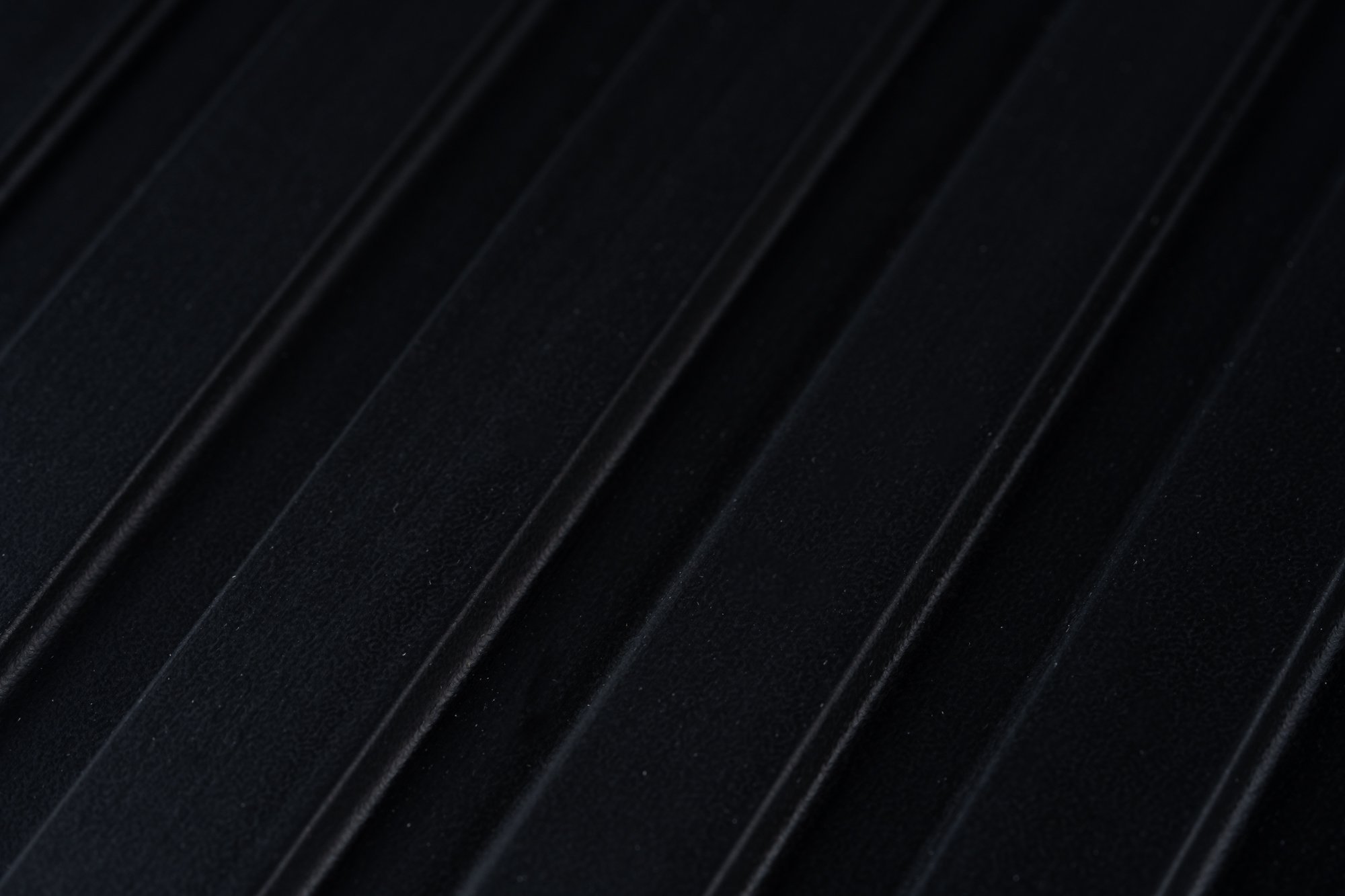 Placa Ripada de MDF Modular Leve 14x60cm com fita 3m ripado:Preto ...