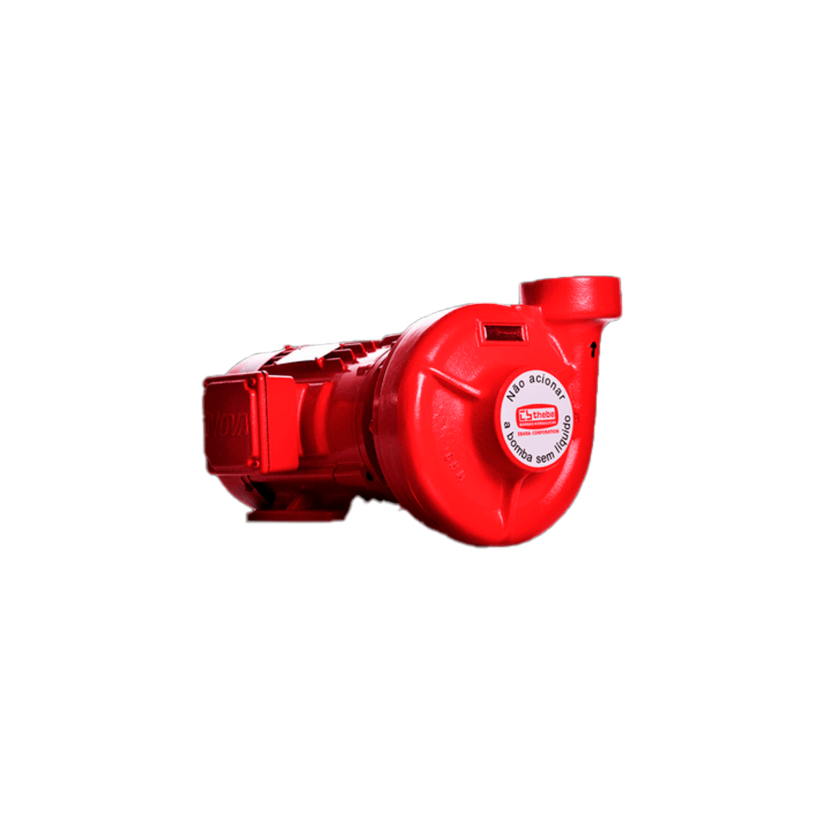 Bomba Centrífuga Thebe THSI-18 4 CV Trif Ip55 Ir3 4v Nova Rt132 Vermelho Thsi 18 | MadeiraMadeira
