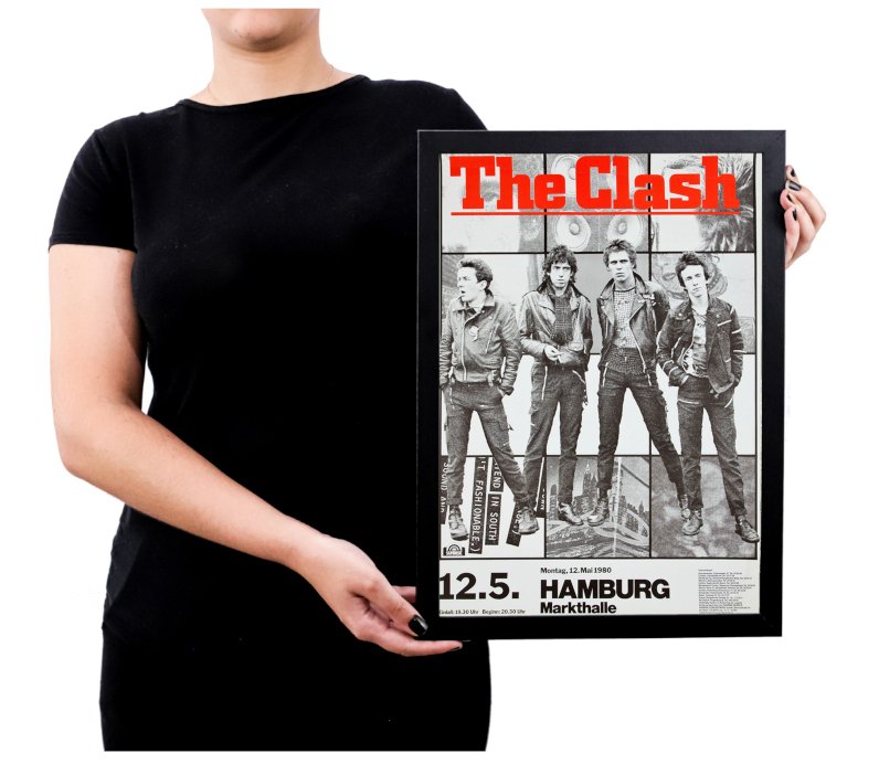 Quadro poster rock classico punk ska core P8066 | MadeiraMadeira