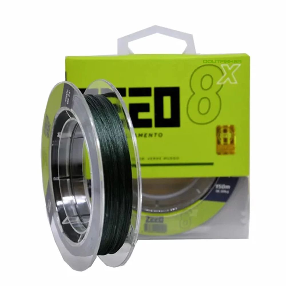 Linha Multifilamento Zeeo 8x 0,40mm 150m - Zeeo 8x Verde Musgo | MadeiraMadeira