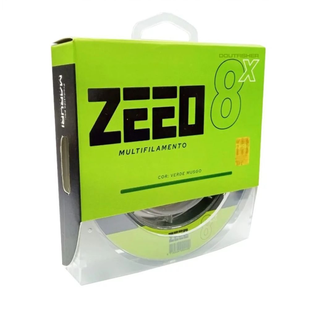 Linha Multifilamento Zeeo 8x 0,40mm 150m - Zeeo 8x Verde Musgo ...