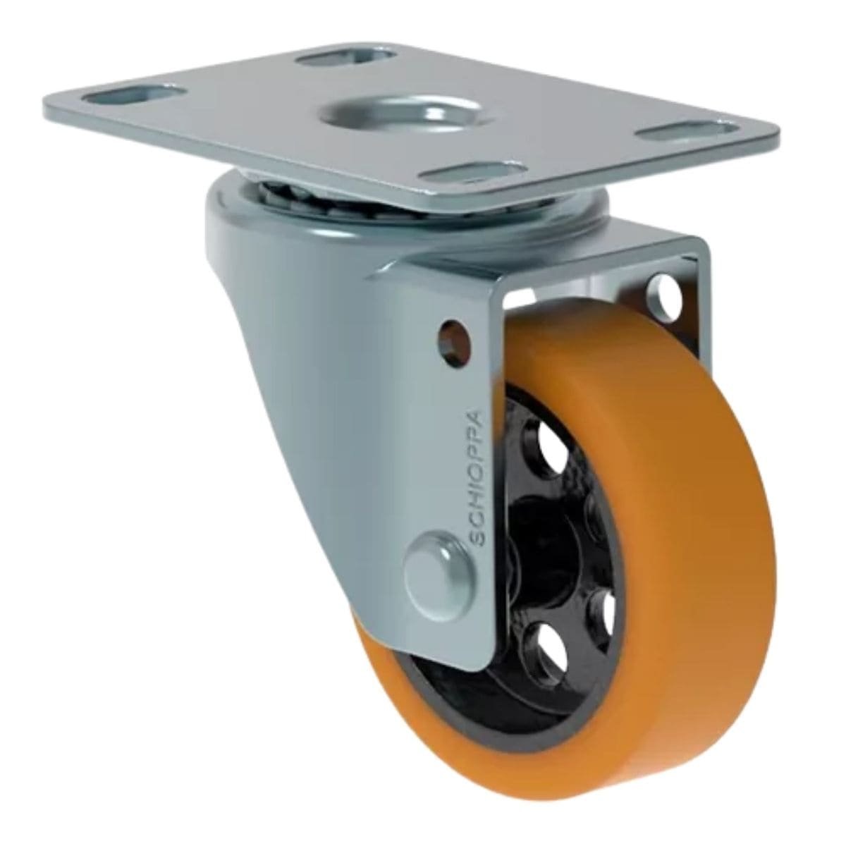 Rodízio Giratório Placa Pu 90 Kg 2 Pol Gl210pn (12 Und) Schioppa ...