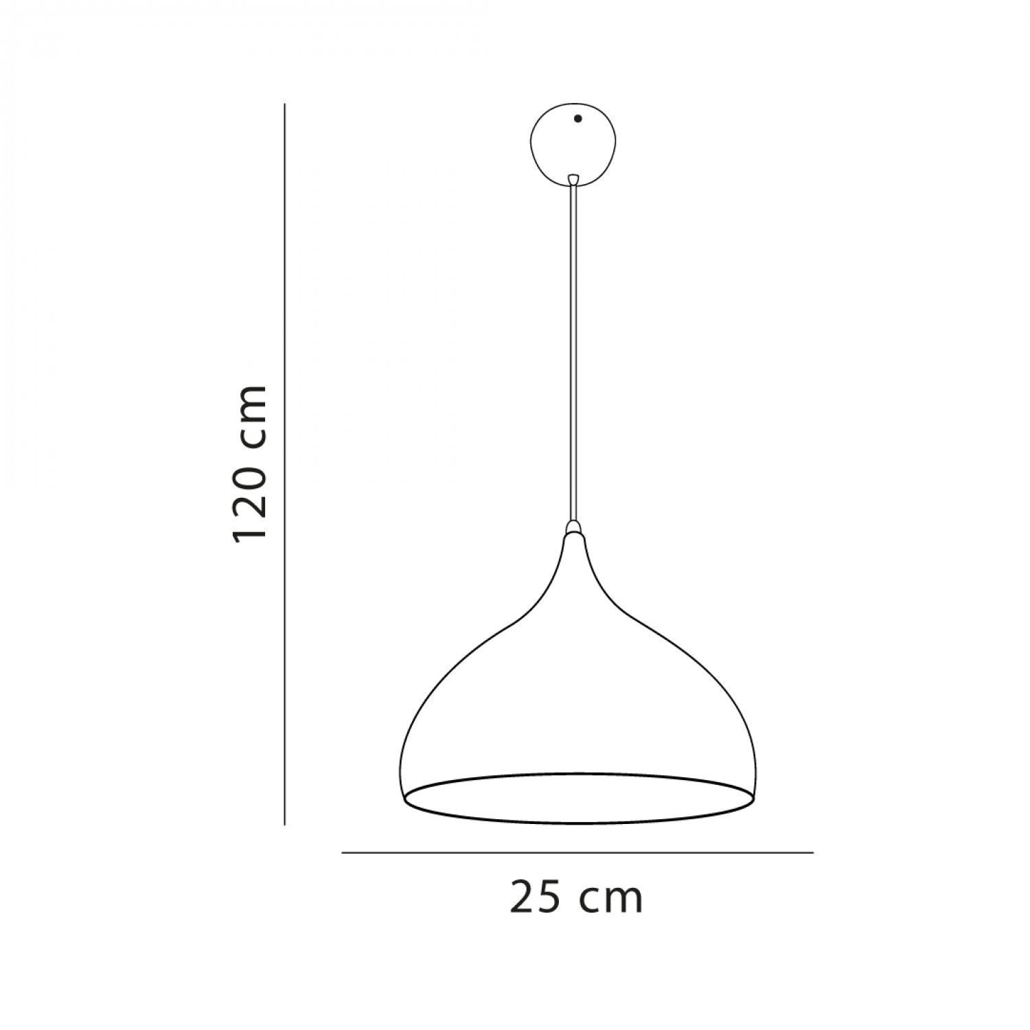 Pendente Bivolt Gota Mini Startec | MadeiraMadeira