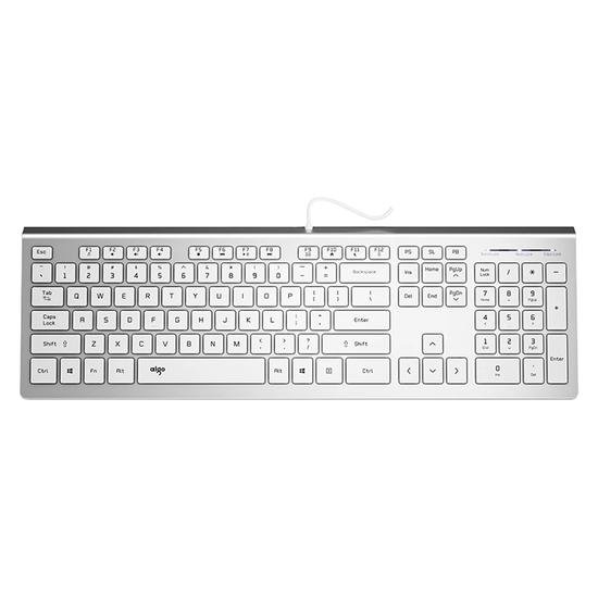 Teclado Mecanico Aigo V700 / USB Extension - Prata | MadeiraMadeira Teclado Mecanico Aigo V700 / USB Extension - Prata | MadeiraMadeira