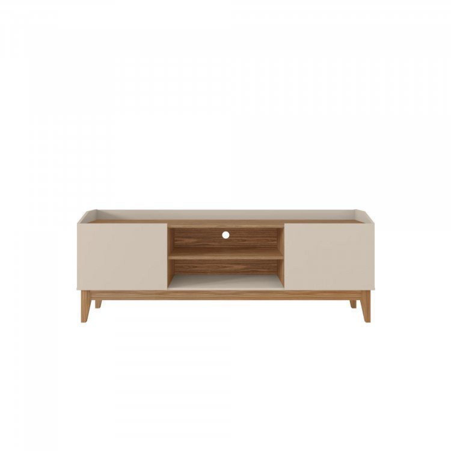 Rack com Painel para TV até 60 Polegadas Retrô Ravena Esmeralda Casa D ...