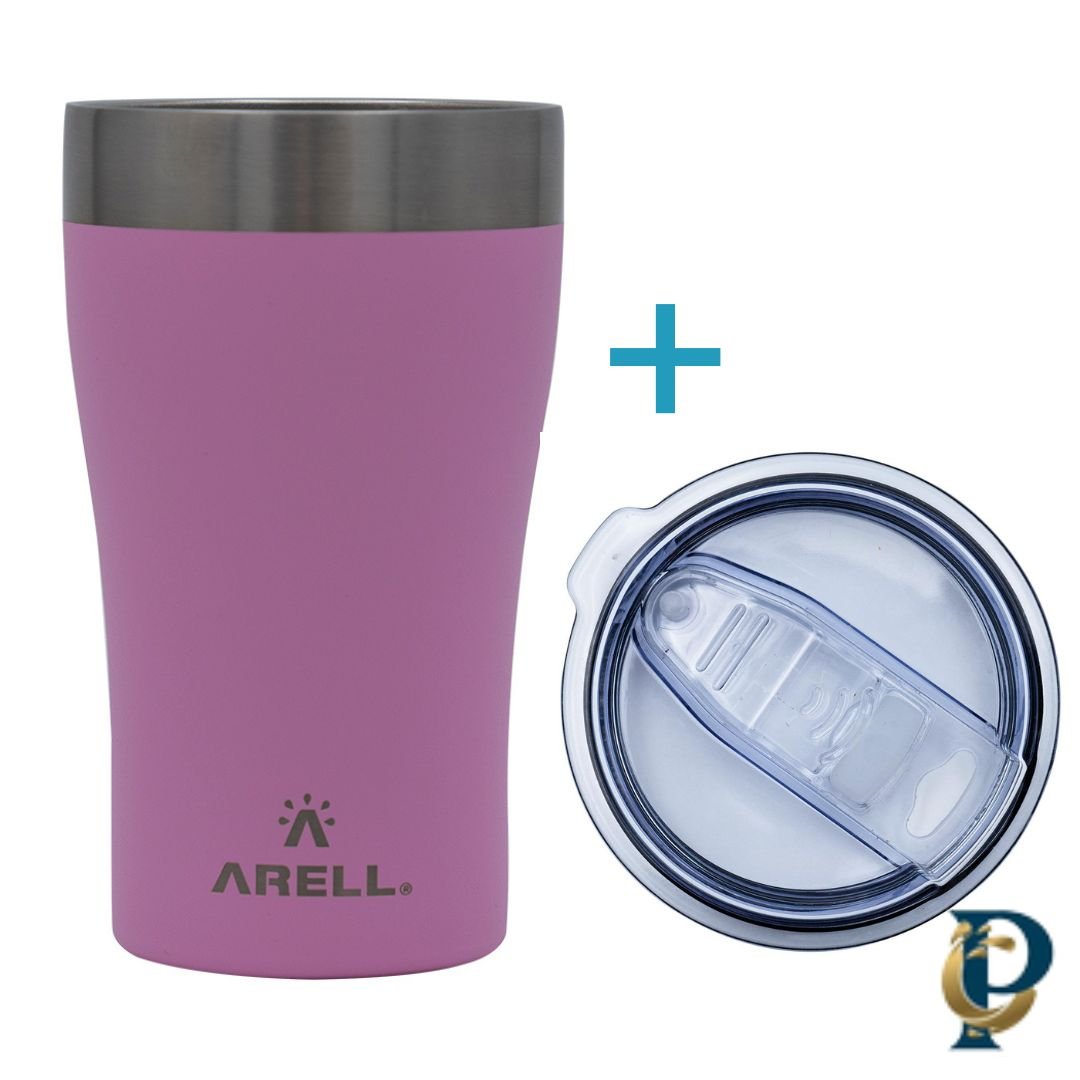 COPO TÉRMICO ARELL 500ML C/ TAMPA - SWEET PINK | MadeiraMadeira