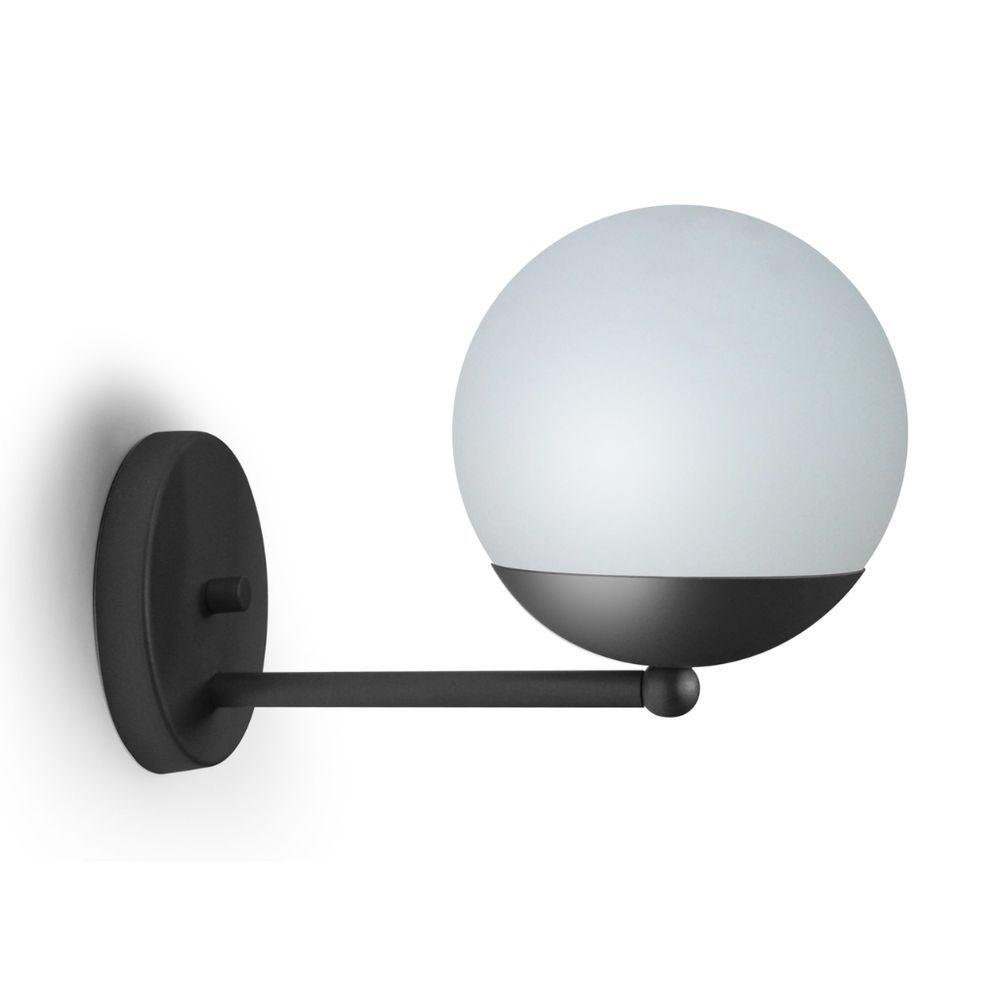 Arandela Recte 271 Branco Texturizado | MadeiraMadeira