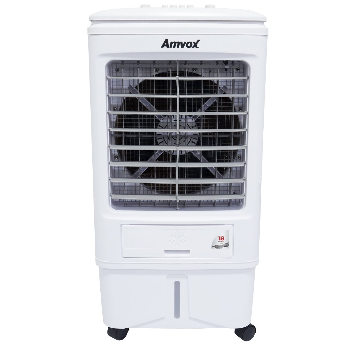 Climatizador Ar Frio 18 L Portátil Evaporativo Industrial Umidificador Branco Amvox ACL 018 ACL ...