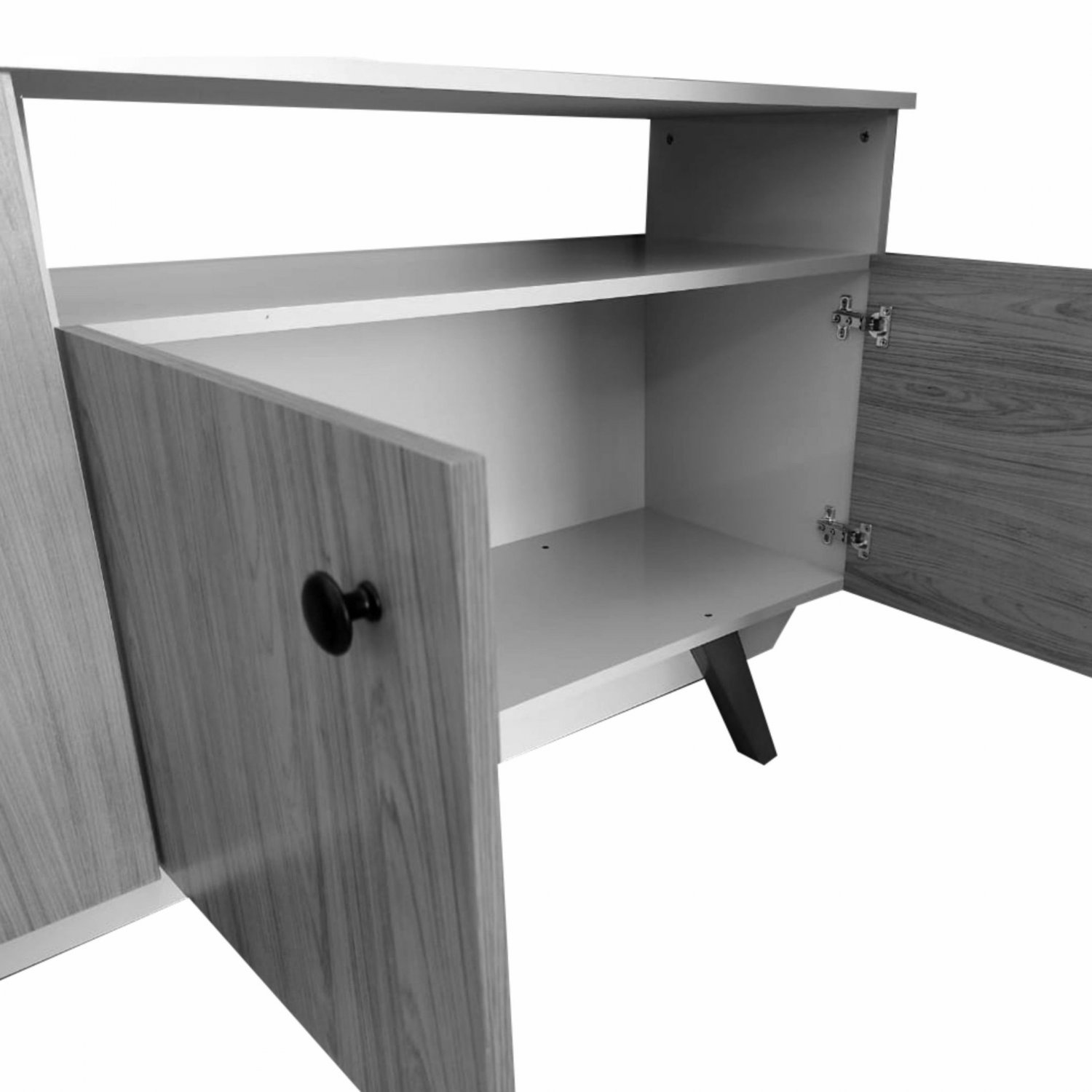 Rack Retrô Conquista JCM Móveis | MadeiraMadeira